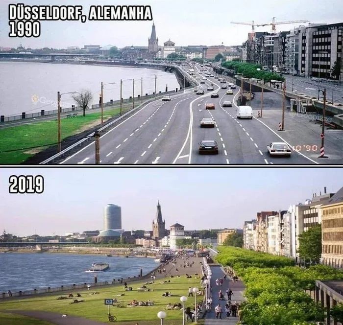 Düsseldorf: 1990-2019 | Traffic Nightmare
